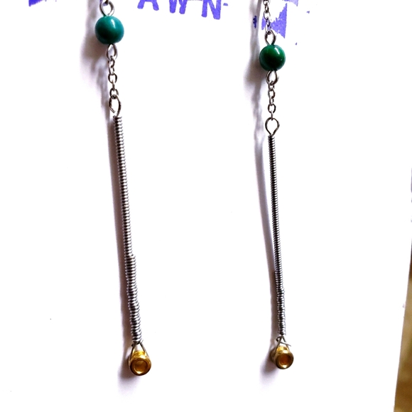 Jewelry | Guitar String Earrings For Pierced Ears Nwot | Poshmark